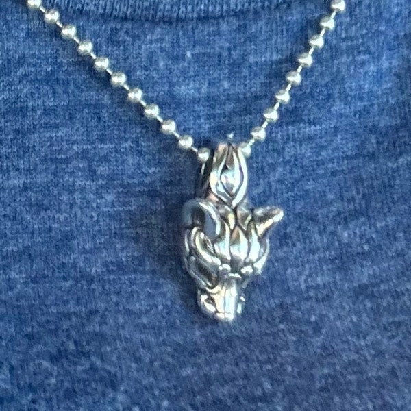 Japanese Oni Mask Ring Silver Oni Panther Ring Hannya Demon Ghost Ring ...