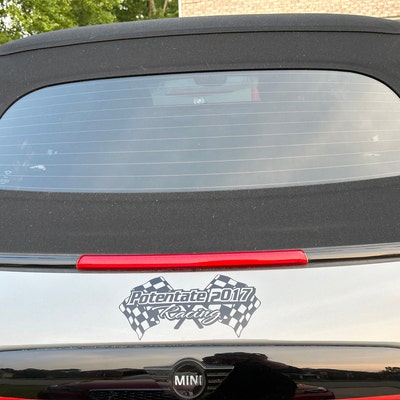 Racing Memorial Version 2 Decal - Etsy