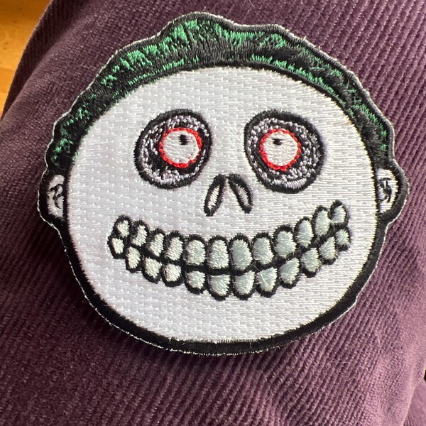 Spongebob Squarepants Gary Record Player Embroidered Iron on Applique ...