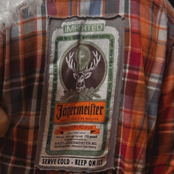 Football Heart - Upcycled Back Patch Flannel Shirt - Size Medium - Etsy