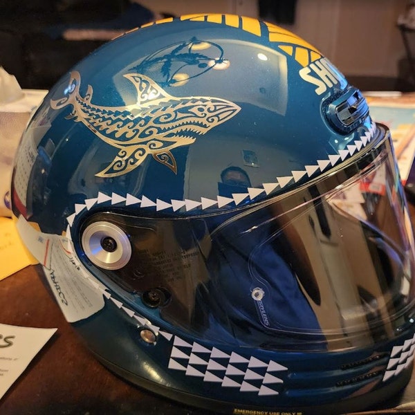 Hawaii Hand Made Wall Decor Plaques Solid Wood Polynesian Fish Hook ...