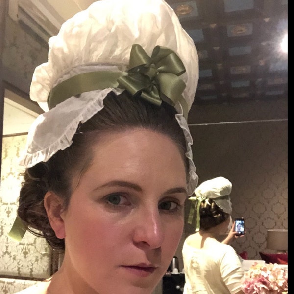 1770s Round Ear'd Caps Bundle | G105 | E-pattern | 18th Century ...