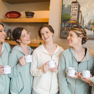 Getting Ready Outfit for Bridesmaids, Bridal Party Getting Ready ...