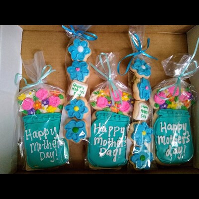 Mother's Day Cookies, Mother's Day Gift, Mother's Day Gift for Grandma ...