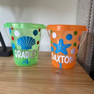 Personalized Kids Mesh Beach Bag Seashell Collecting Kids Easter Gift ...