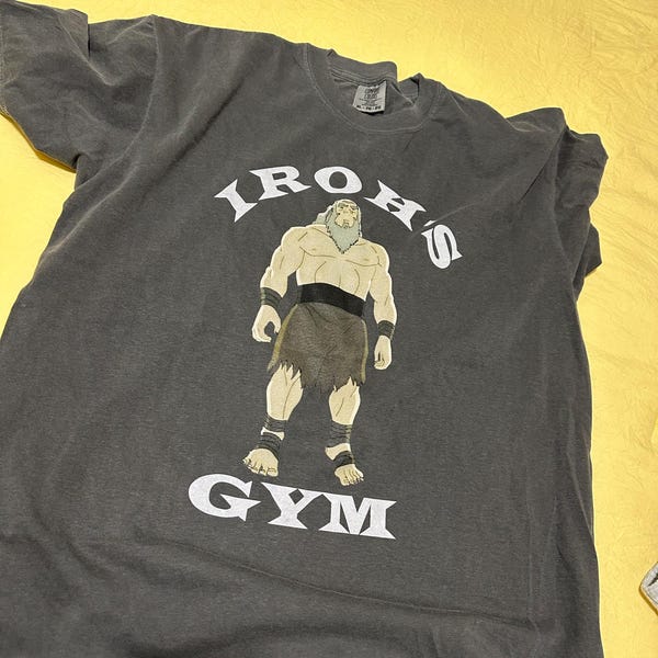 Avatar Iroh Gym Avatar Shirt, Avatar the Last Airbender Uncle Iroh ...