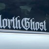 Ghosted Decal Banner Windshield Window Sticker | Vinyl Car Decal ...