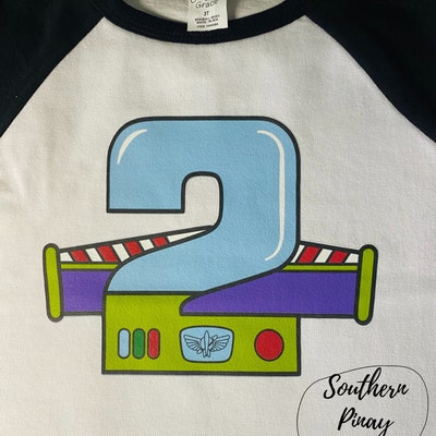 2nd Birthday Buzz Svg 2nd Birthday Toy Story Svg Two Buzz - Etsy Canada