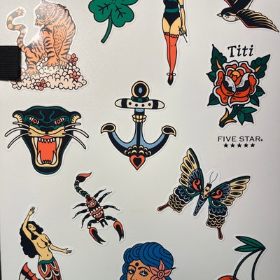 Mongolia Theme Decals Set of 15 Waterproof Stickers Mongolian Culture ...