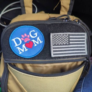 Socially Selective Embroidered Dog Patch 3-inch Round Patch Patch for ...