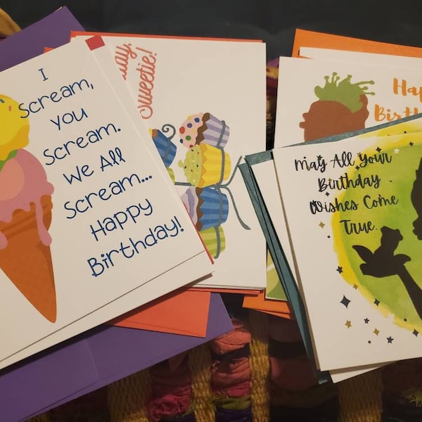10 Personalized Greeting Cards, Delta Sigma Theta Inspired, Soror, Card ...