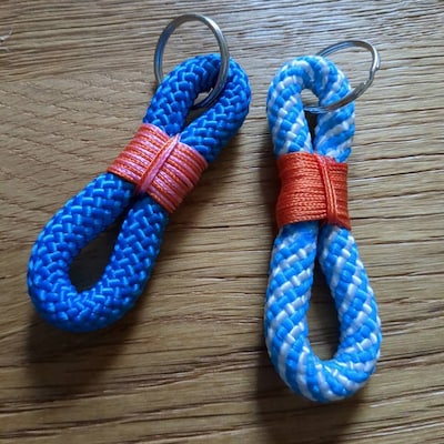 Marine Climbing Rope Key Ring - Etsy