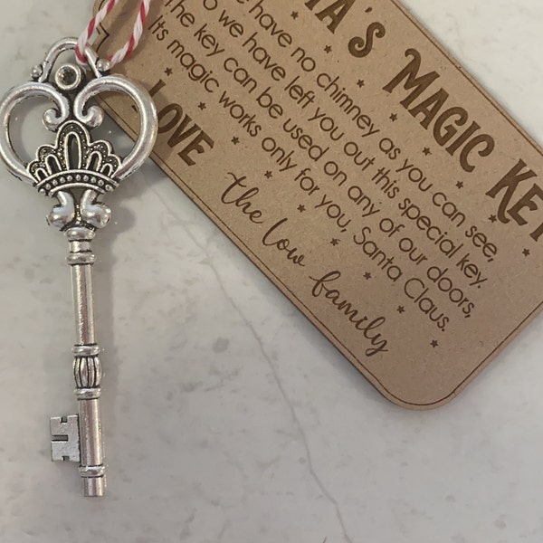Santa's Magic Key Door Lock Christmas Xmas Magical - Etsy