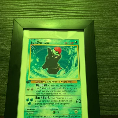 Custom Pokémon Card From PHOTO - Etsy