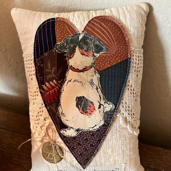 Colorful Quilt Hearts, Set of 12, Patchwork Basket Filler, Bright ...