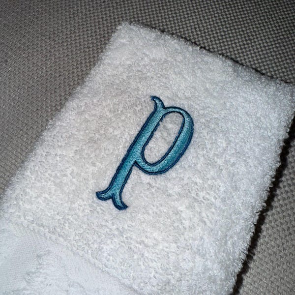 Fishtail Monogram 2 Color Embroidery Font, 5 Sizes 8 Formats + BX ...