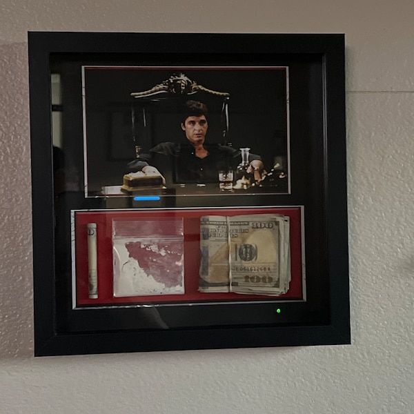 Evidence Bag of Aged Money Wall Art Motivational Fun Gift Wall Art 3D ...