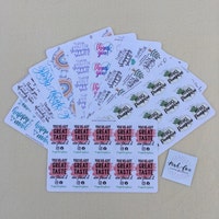 Sample Sticker Pack, 3.5 Sheets Sample Bundle, Happy Mail Sticker Set ...