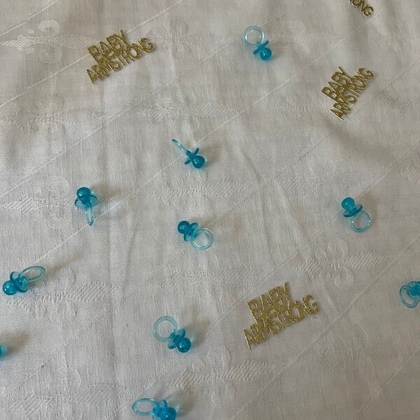 Personalised Baby Shower Table Confetti - Etsy UK