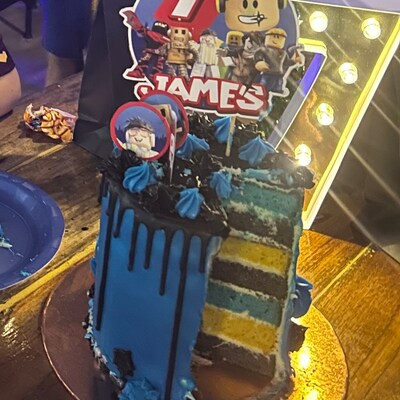 Custom BEBEFINN Cake Topper /12 Cup Cake Toppers Party - Etsy