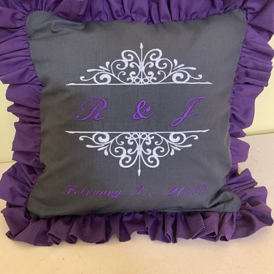 Miller Monogram Font Frame Beautiful Classy Ornate Embellishment ...