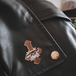 AGNOSTIC FRONT Demon Skin Hard Enamel Pin - Etsy