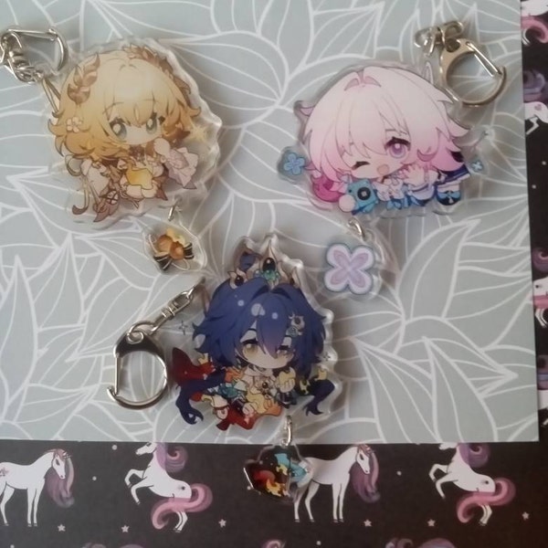 Honkai Star Rail Extra Large 8" Standee, Unique Design, HSR Acrylic ...