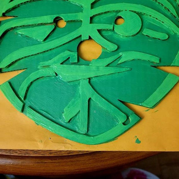 Leaf Mask Pattern [DIGITAL FILE] for Costume and Cosplay - Etsy
