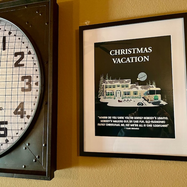 Christmas Movie Print Pack- Minimalist Posters With Quotes From the ...