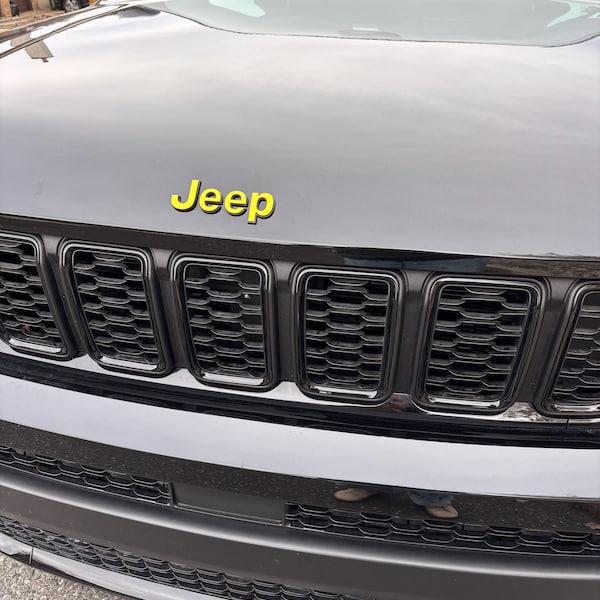 SRT Steering Wheel Lettering Decal Sticker - 14-21 Grand Cherokee SRT ...