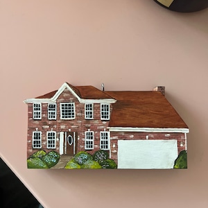 Custom Home Replica, Housewarming Gift, First Home Gift, Miniature of ...
