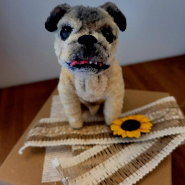 Custom Poodle Toy Plush - Handmade Realistic Dog Replica, Personalized ...