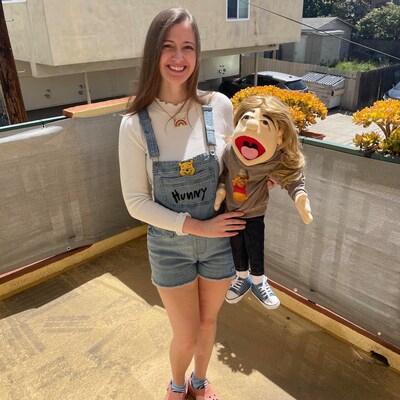 Custom Made Look Alike Portrait Muppet Puppet Lover Gift Hand Puppet ...