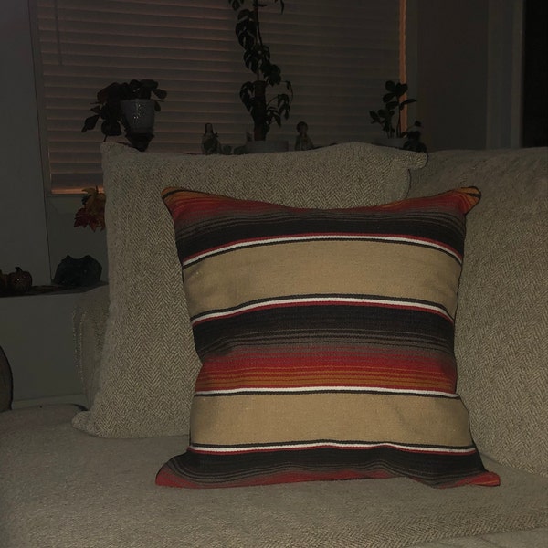 Mexican Blanket Pillow Cover - Etsy