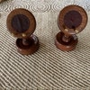 Pocket Watch Stand Dark Oak Hardwood Hanger Wooden Display Wood Holder ...