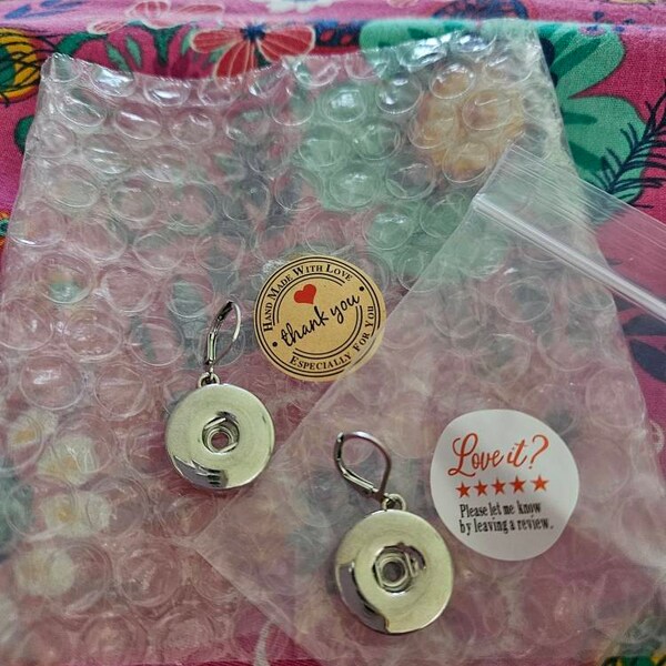 Snap Button Base,interchangeable Ginger Snap Base Fit for 18/20MM Snap ...