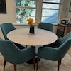 Large Round Pad/ Felt Table Cover/ Customizable Sizing - Etsy