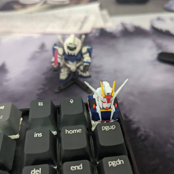 GUNDAM Head Artisan Keycap, Custom Keycap, Keycaps Resin, Keycap ...