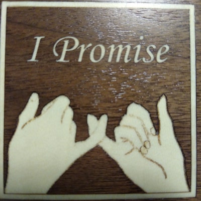 Ring Box Engagement Ring Box Wedding Box Pinky Promise With - Etsy