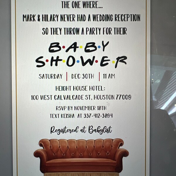 Friends Theme Baby Shower Party - Diaper Raffle Add on - Printable ...