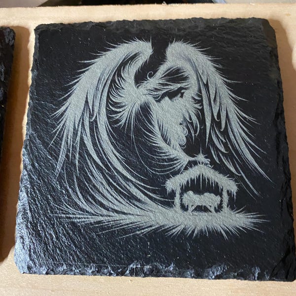 Christmas 13, Laser PNG, Slate Engraving, Laser File, Coaster Etching ...