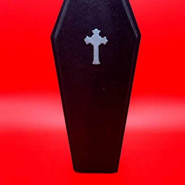1:12 Scale Black Coffin Prop Diorama Action Figure Photography - Etsy
