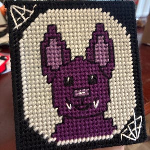 Made to Order. Monster Plastic Canvas Tissue Box Covers. This Item is ...