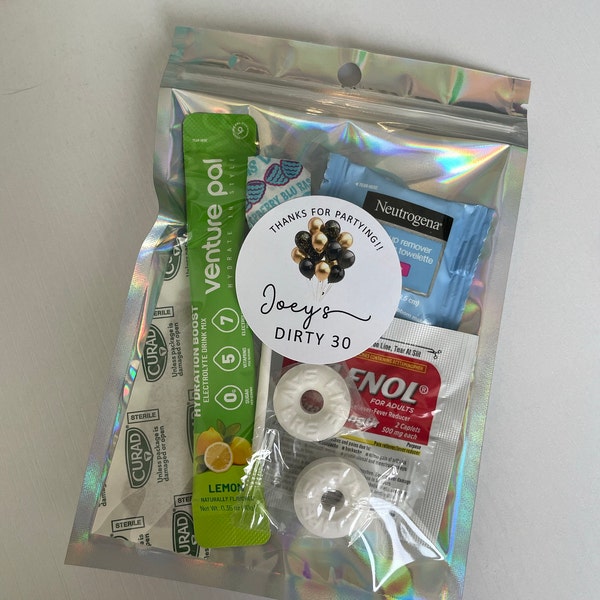 Birthday Party Favor Stickers, Happy Birthday Labels, Custom Birthday ...