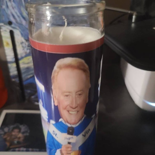 Dodger Legands Candle - Etsy