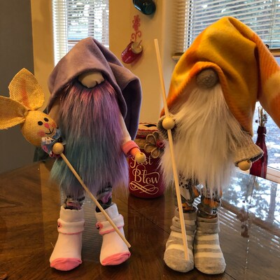 NO SEW Standing Gnome Pattern and Video Tutorial sewing - Etsy Australia