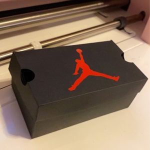 Mini Shoes Box Template, Mini Sneaker Box Template, Gift Box Template ...