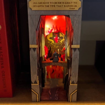 Wizard Duel Book Nook DIY Kit - Etsy