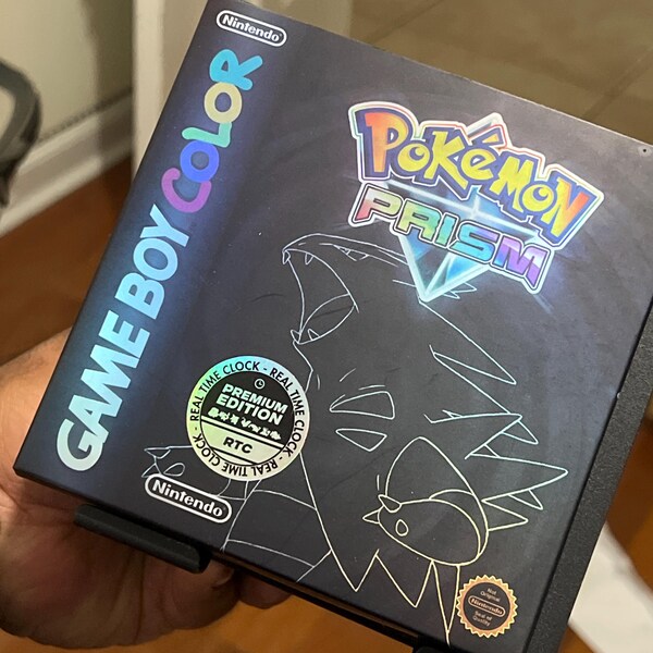 Gameboy Color Original Style Custom Rear Sticker / Label - Full ...