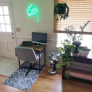 Bigfoot Shamrock Neon Sign, Shamrock Bigfoot Neon Light, 3 Leaf Clover ...